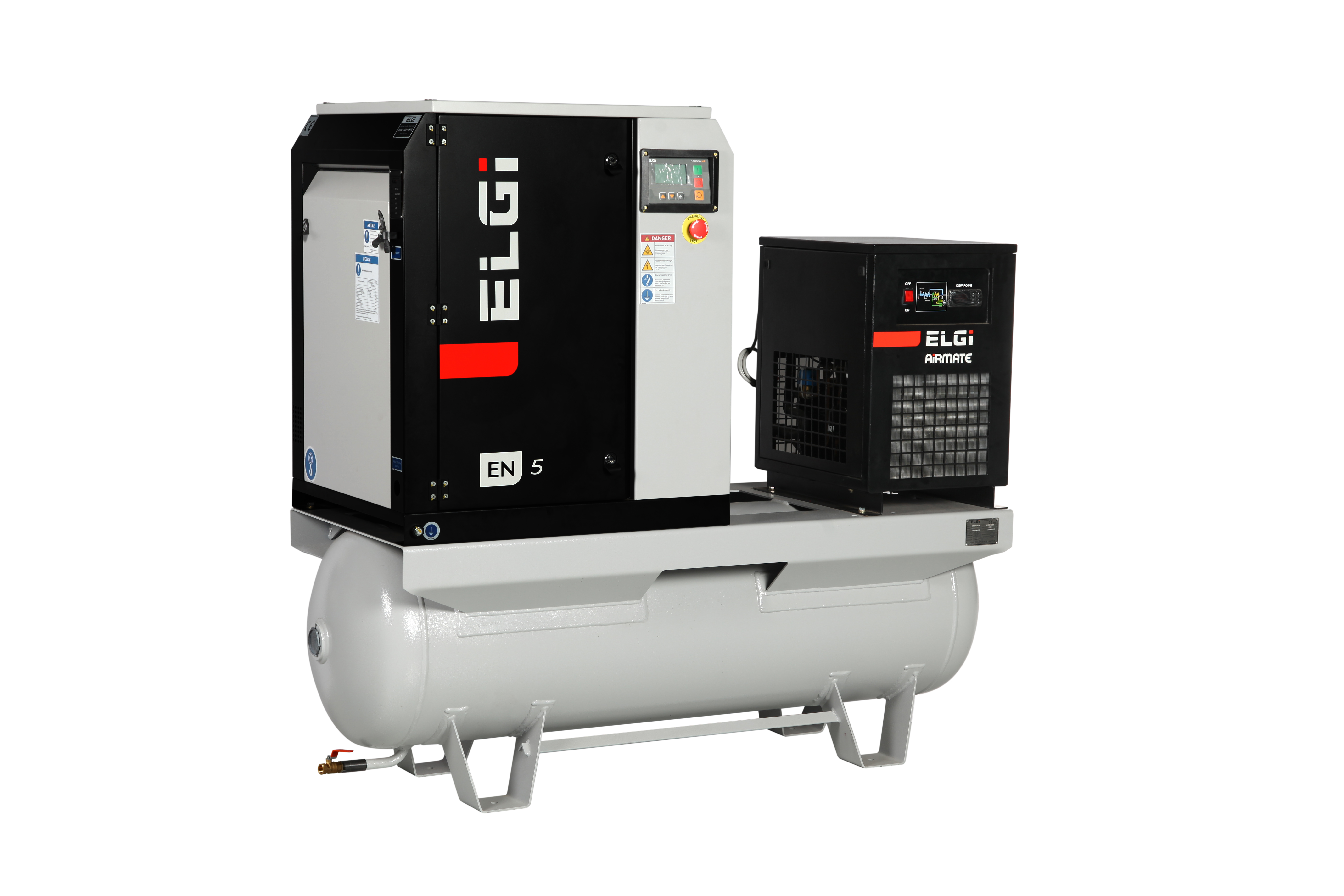 ELGi Encapsulated EN Lubricated Screw Air Compressors